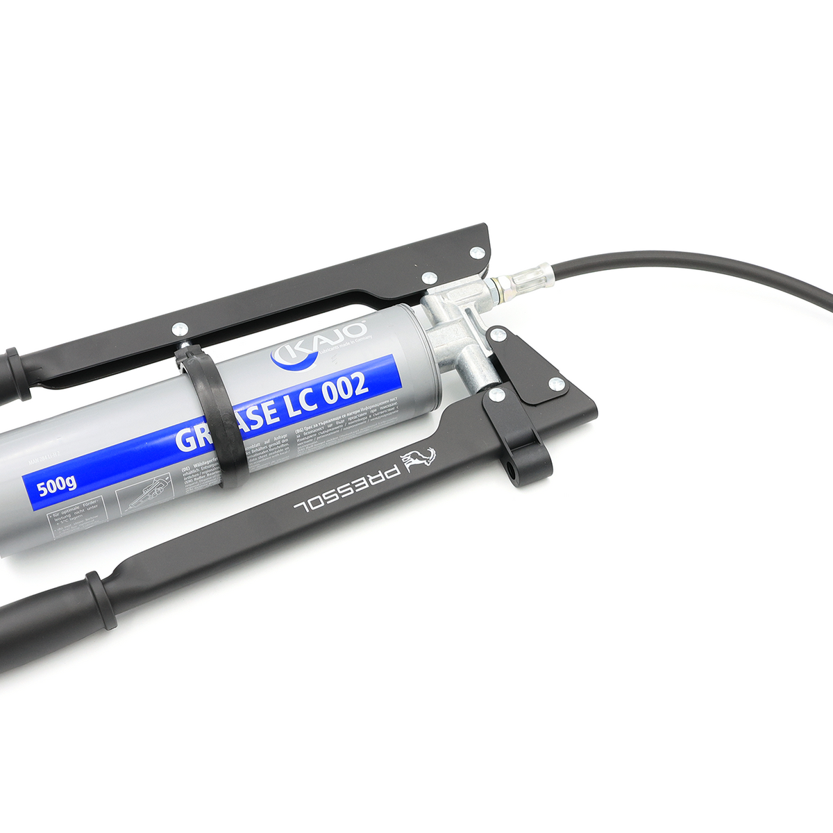 Pressol Two-Handed Grease Gun Black (500g) | Easy to Use – OxRock Pty Ltd